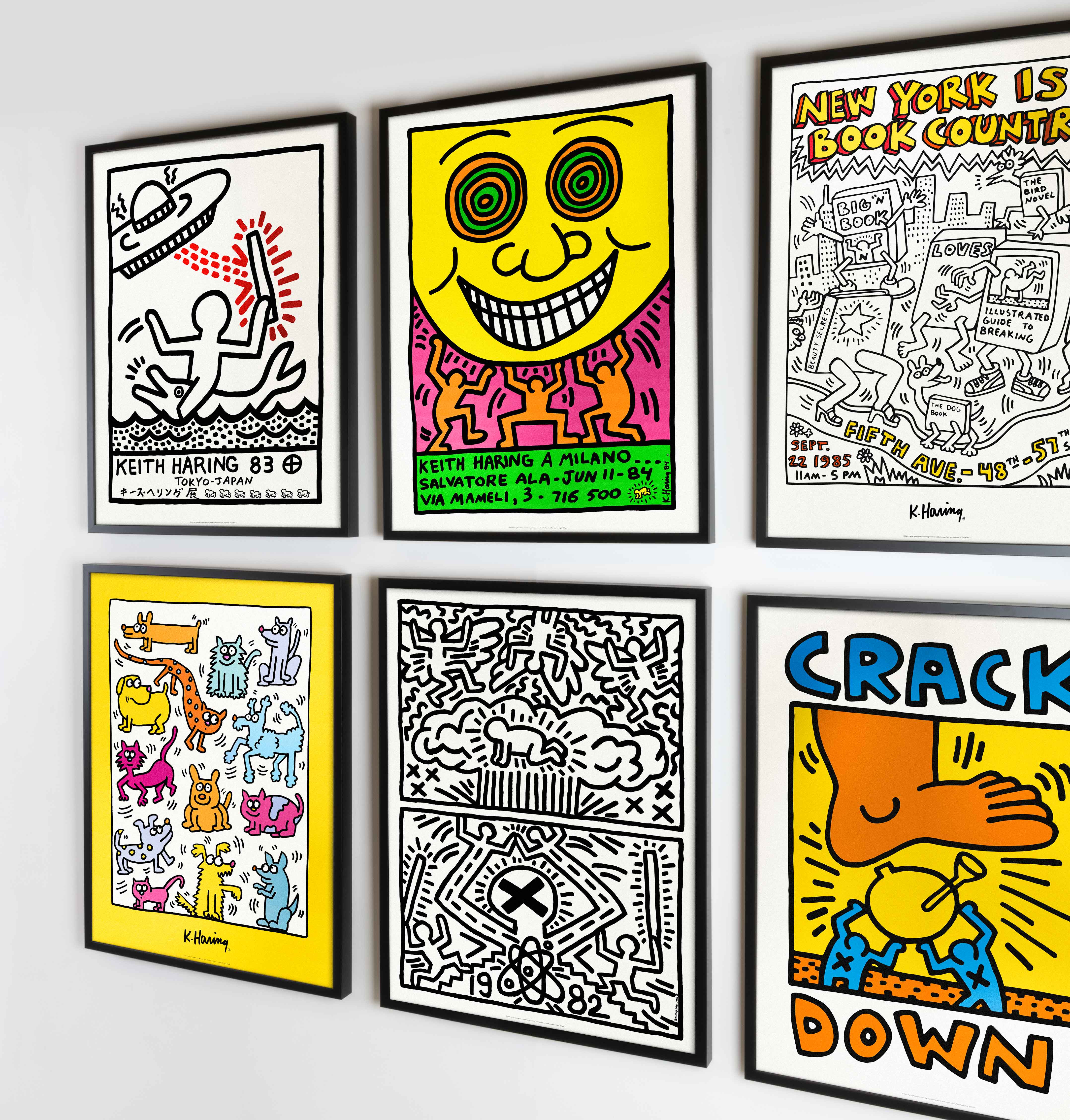 Keith Haring Prints, Keith Haring Posters & Framed Pictures | King & McGaw