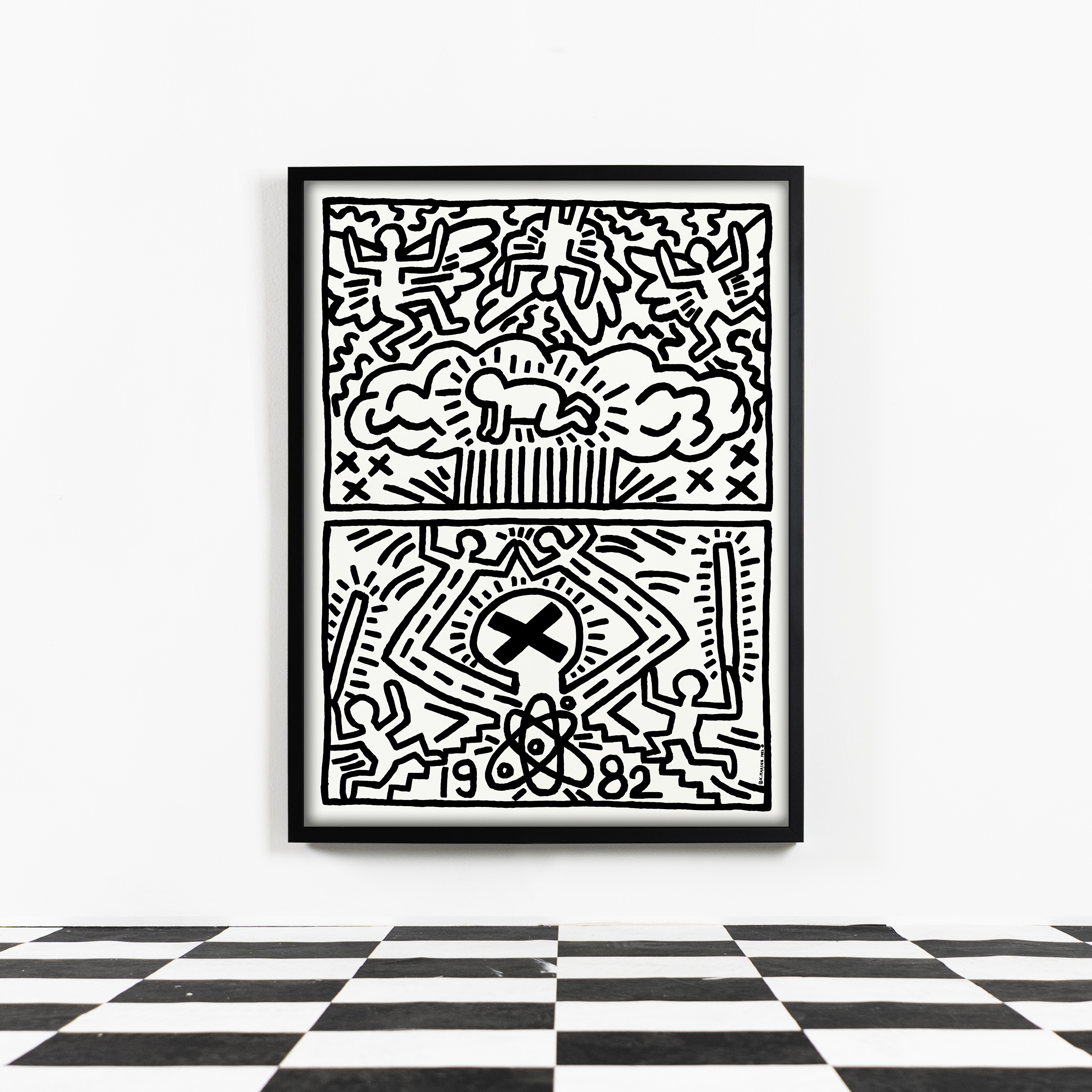 Keith Haring Framed Art Prints and Posters | | King & McGaw