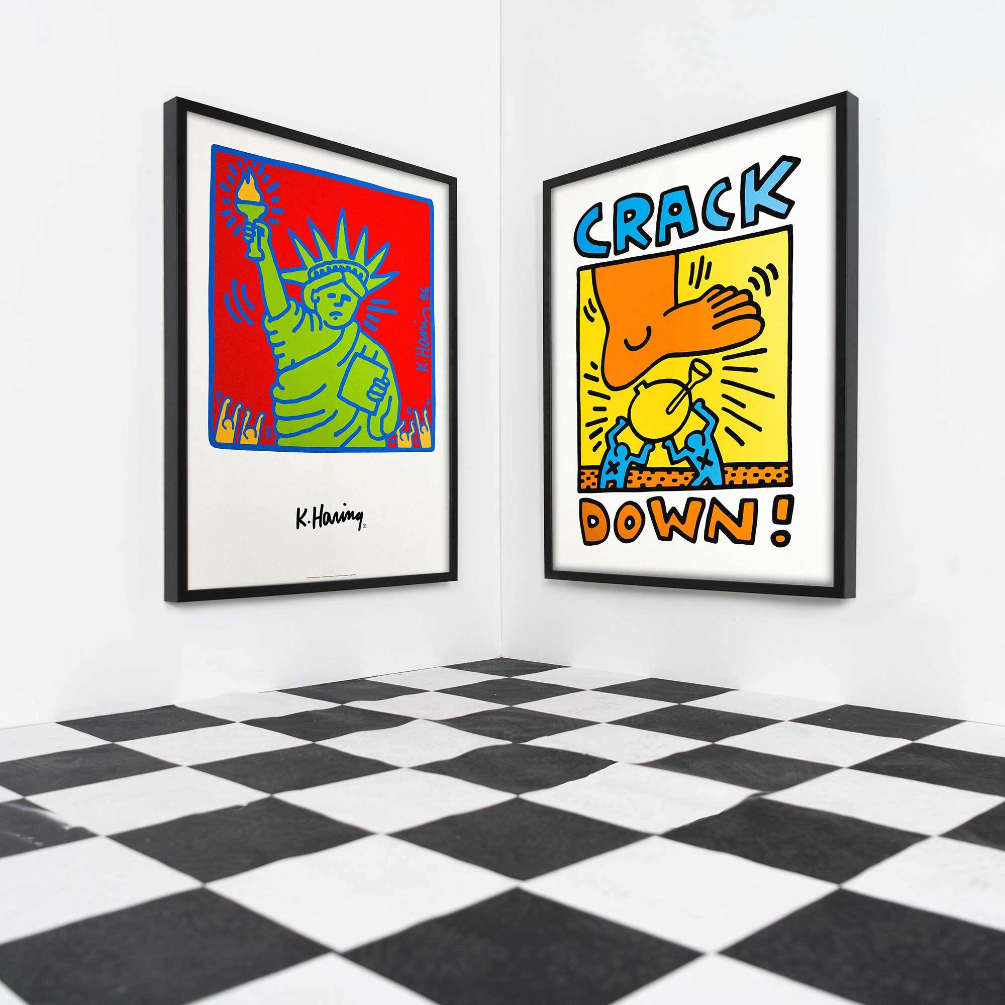 Keith Haring Framed Art Prints and Posters | | King & McGaw