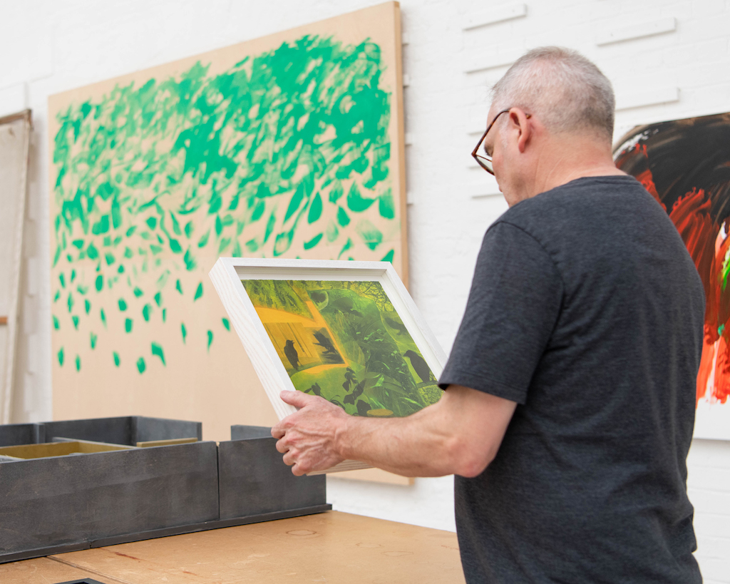 Meet London painter and collage artist Andy Barker | King & McGaw