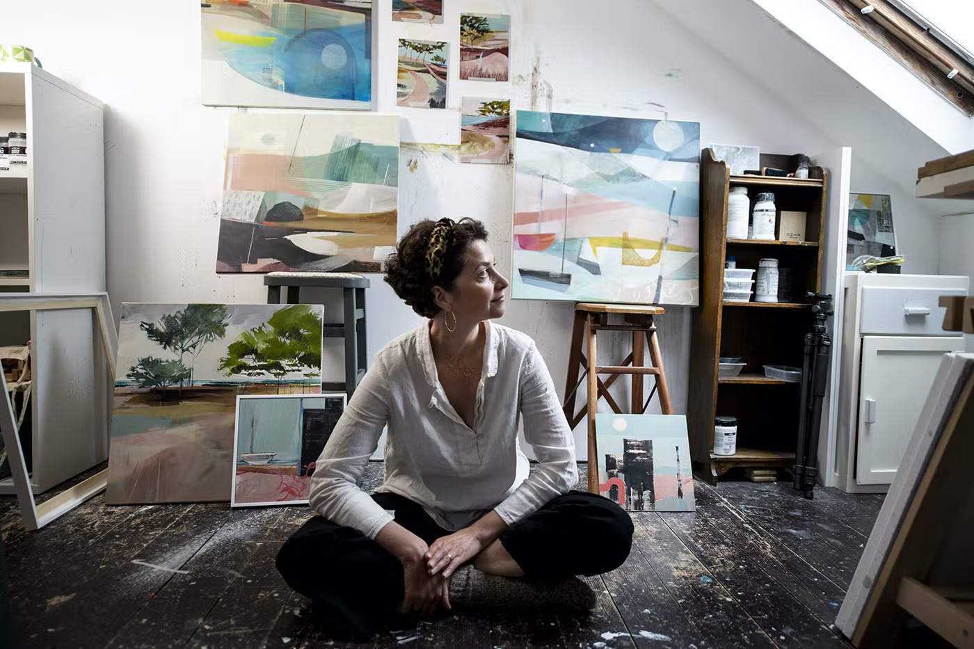 We catch up with Hastings-based abstract landscape painter, Louise Body ...